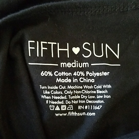 Fifth Sun | Tops | Fifth Sun Women Graphic Tee Short Sleeve Cowl Neck ...